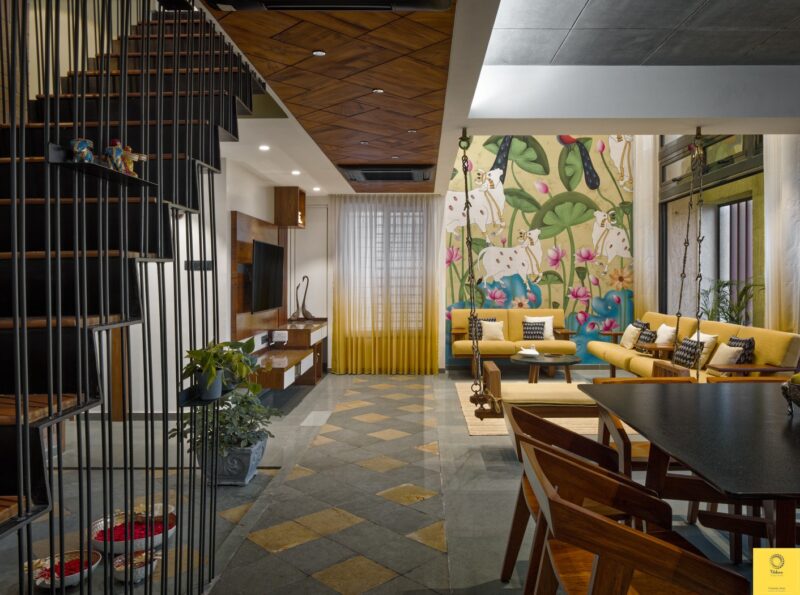 Duplex Penthouse Lends A Certain Earthiness To Space | Vishwa Design ...