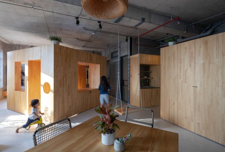 A Unique Take On Apartment Interiors Celebrating Children Called Happy ...