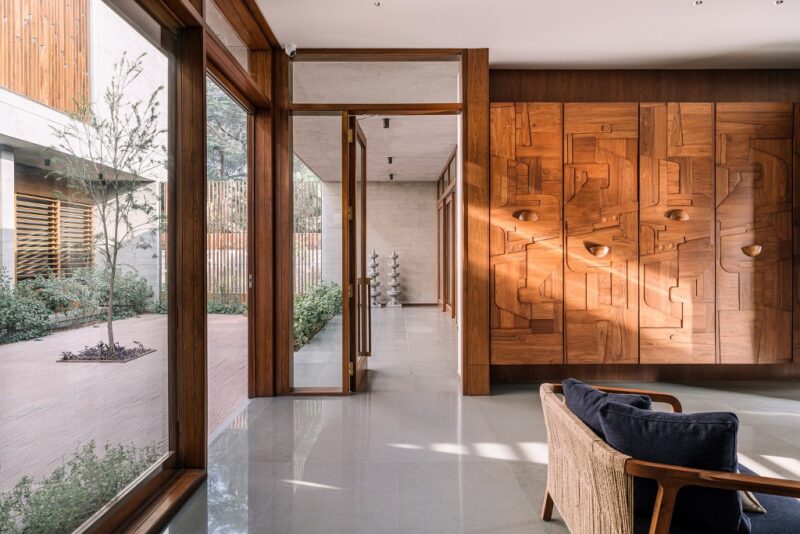 A Courtyard House Enhancing An Archetypal Indian Style Of Space | Modo ...