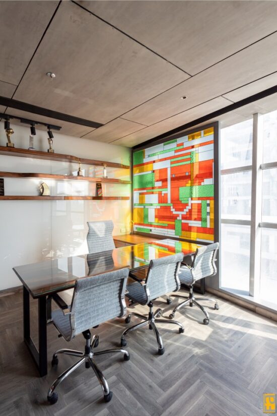 A Transparent Office Design Giving Notional Enclosure | Forum-Advaita ...