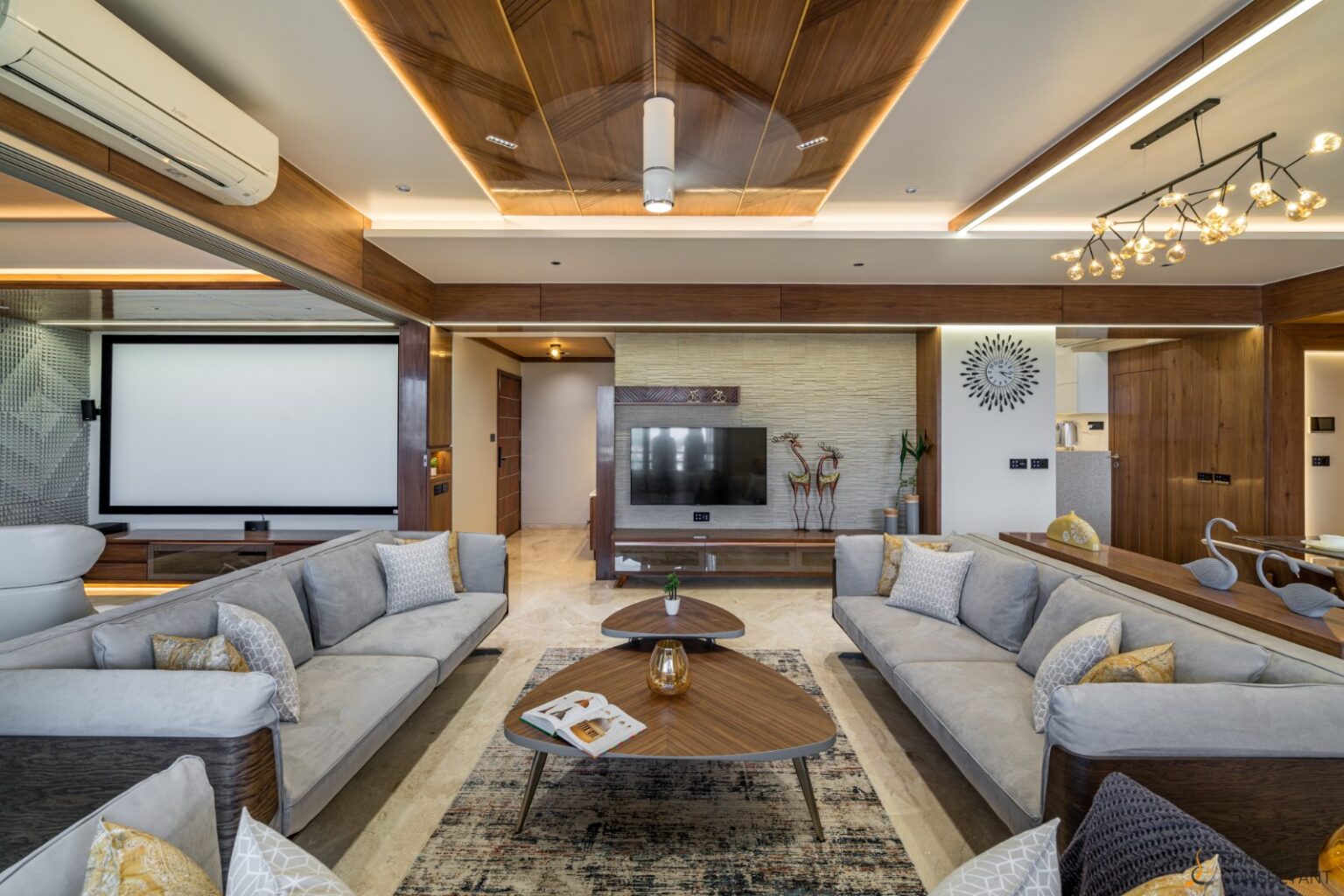 Aesthetic Apartment Interiors Imparting A Spacious and Reviving Look ...