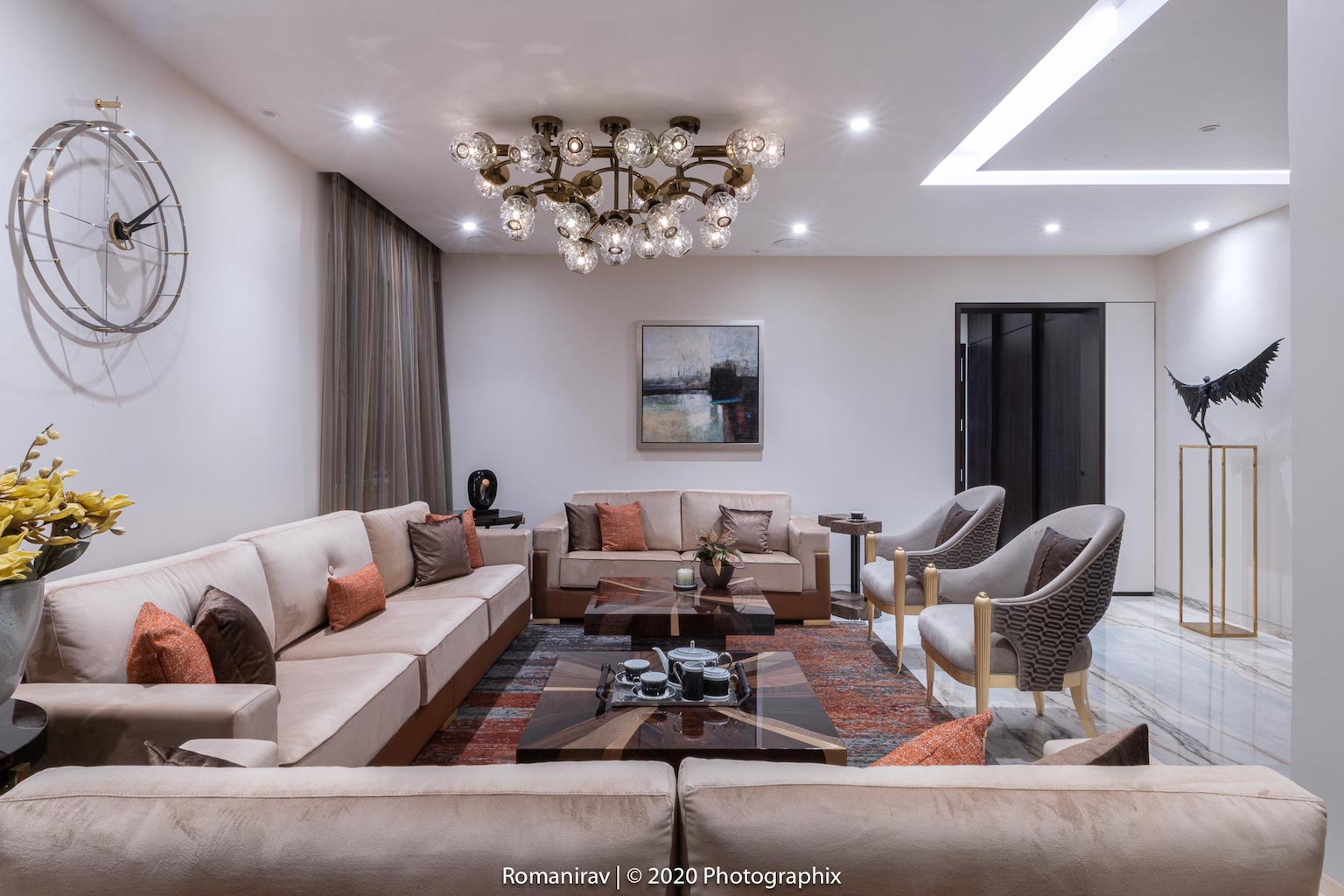 Cumulative Flow of Extravagant Spaces in this Mumbai Penthouse ...