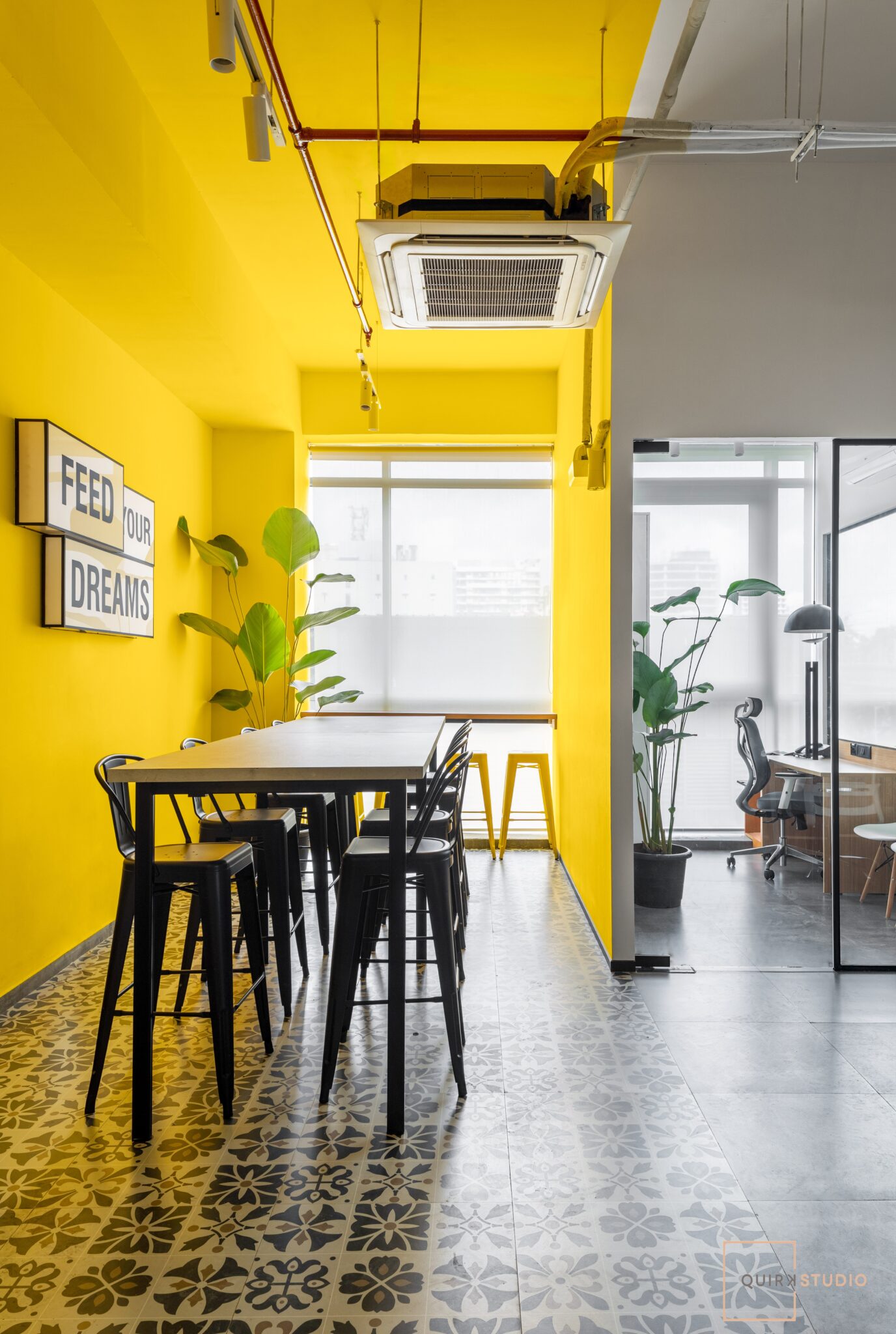 Industrial Interior Theme with Balanced Color Pops : The Expand Loft ...