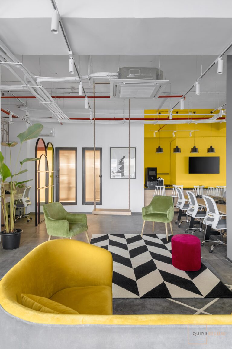 Industrial Interior Theme with Balanced Color Pops : The Expand Loft ...