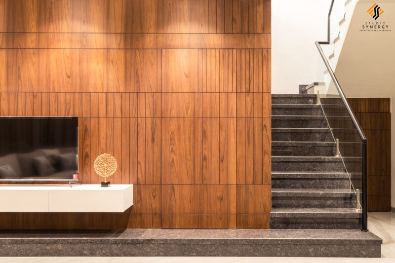 Apartment Interiors with a Play on Warm and Cold Muted Tones Making the ...