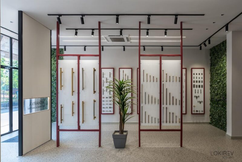 Gallery Style Layout with Restrained Interior Palette Enhances the ...