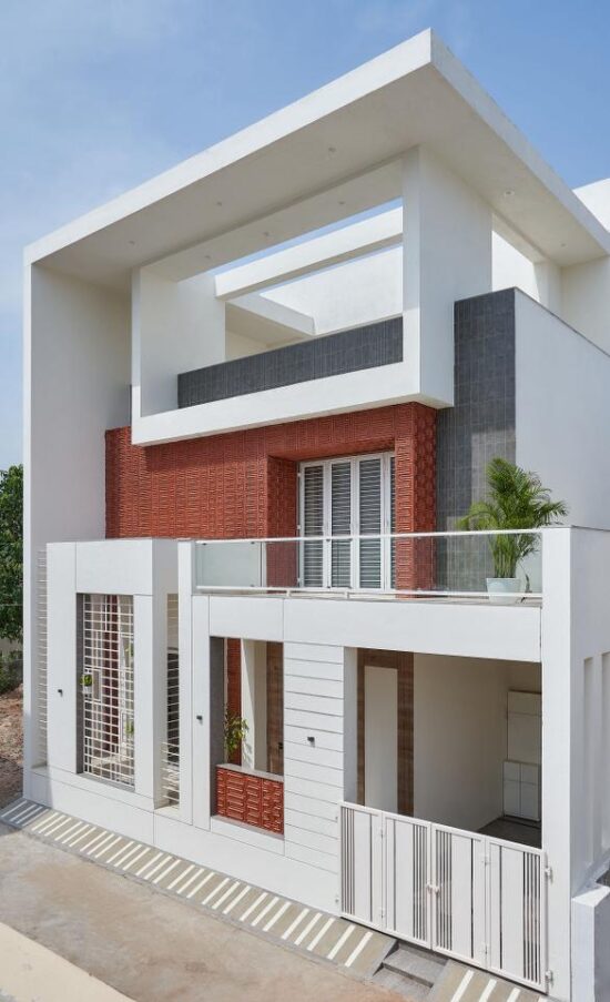 This Residence has Usage of Simpler Geometric Forms and an Evolved ...