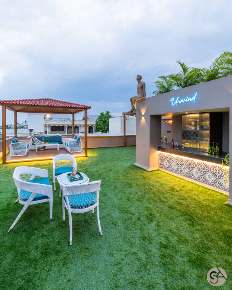 Aesthetically Pleasing Terrace With User Friendly Amenities : Project ...