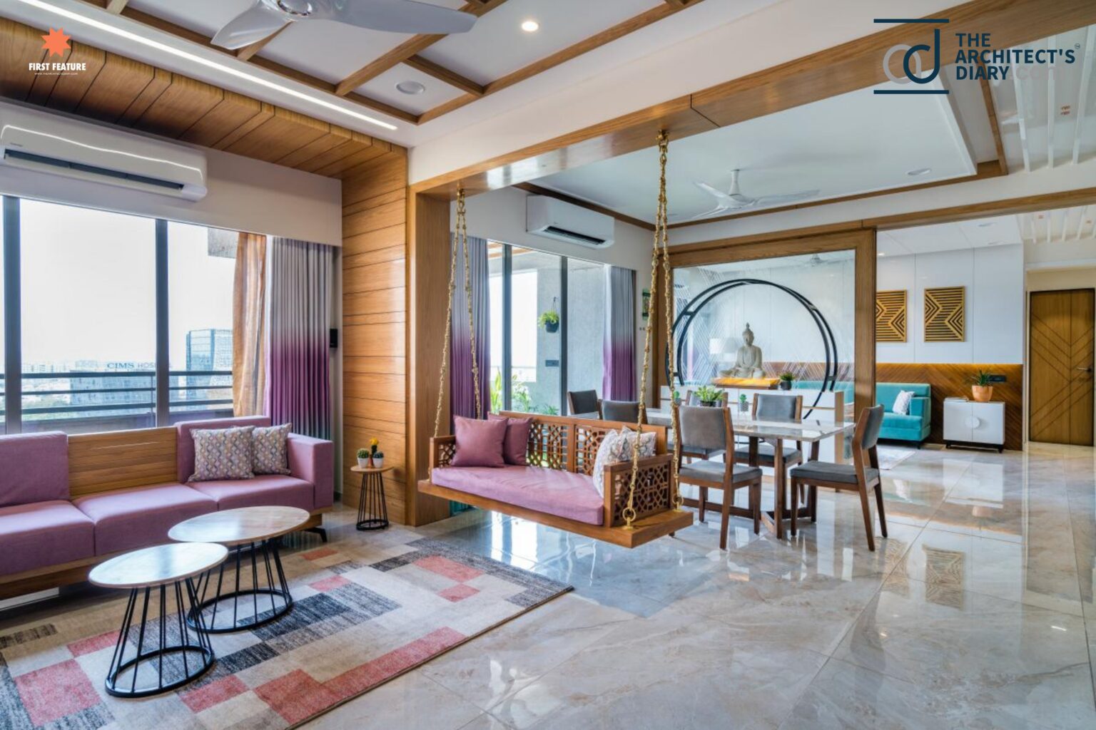 Subtle, Neutral Colours With A Mix of Matte and Glossy Elements in this ...