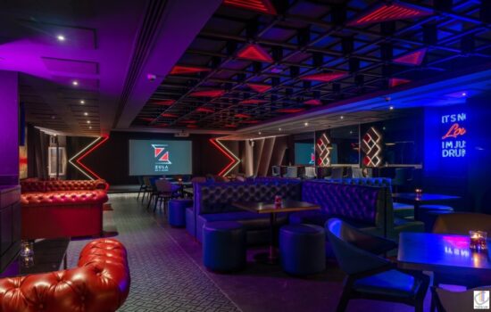 Theme of Monotone for this Bar and Lounge in Kompally, Hyderabad : ZULA ...