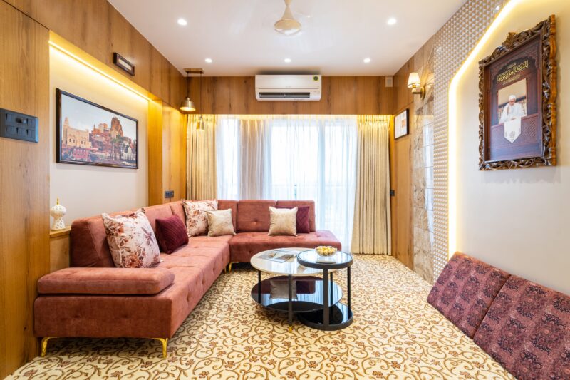 River Front Tower : Soft Tone House With A Touch Of Color Pop | Space ...