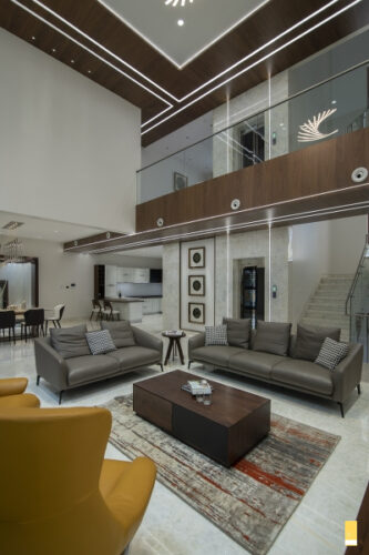 Harmonic Set of Volumes Intertwined with Each Other - The Park House | Thinkspace Design Studio ...