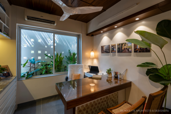 This Office Design Interior in Pune is Characterized by Bamboo and ...