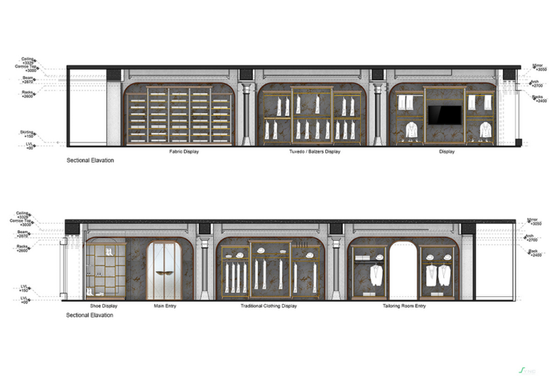 Bold Basics and Cautious Exaggeration Shapes this Retail Design for ...