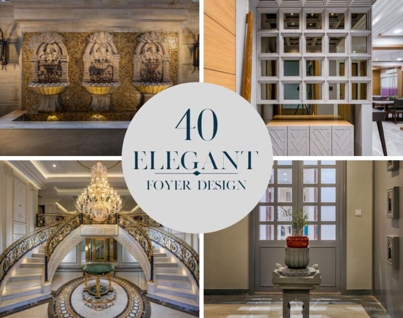 40+ Elegant, Transcendental, And Experiential Foyer Design Ideas - The ...