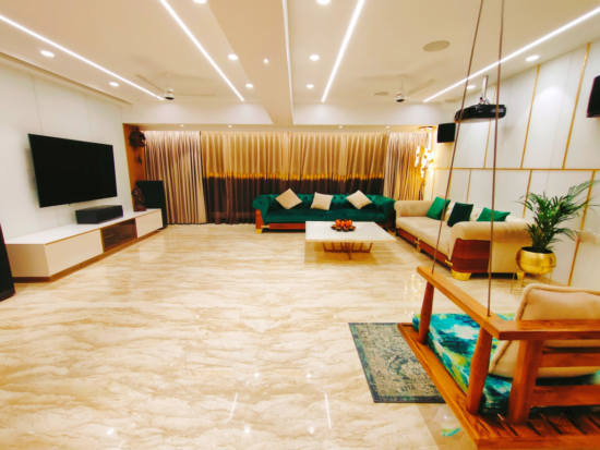 Royal Interiors and Material Elegance in this Residence in Mumbai ...