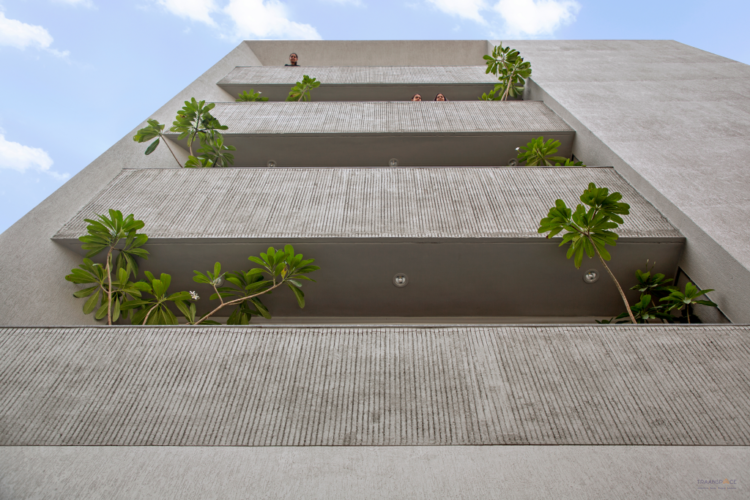 The Grey Box : Architecture Design with Cityscape and Elements of ...