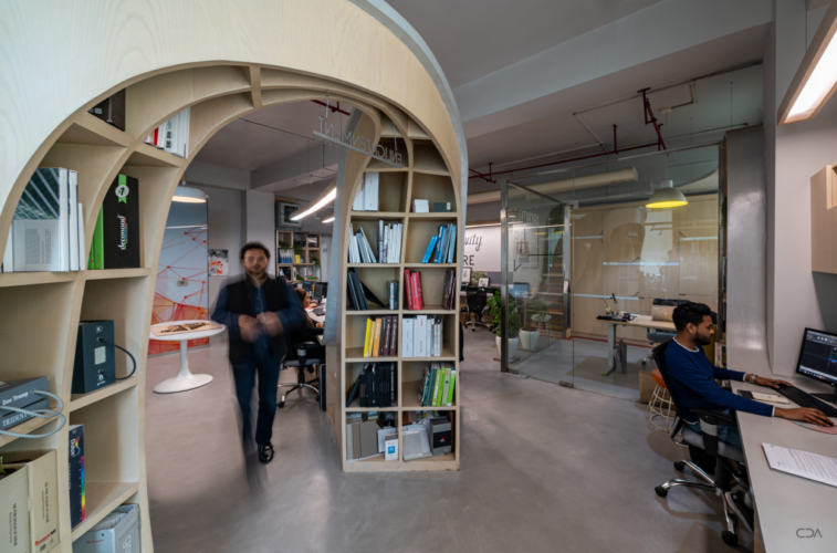 Liberating Geometry and Symmetry in this Architect Office Design ...