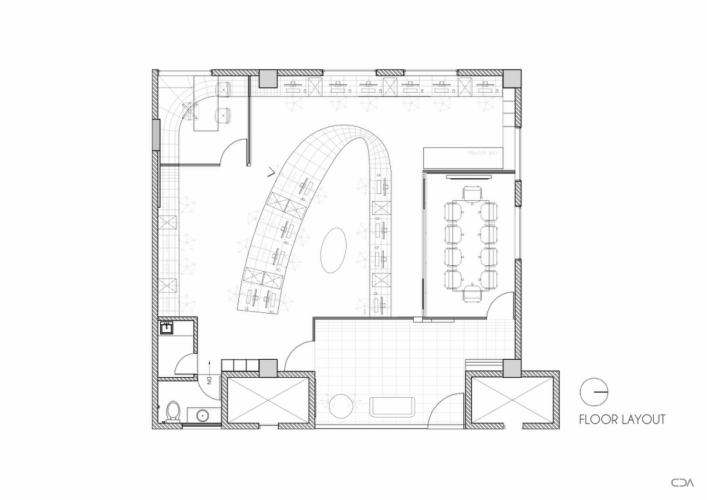 Liberating Geometry and Symmetry in this Architect Office Design ...