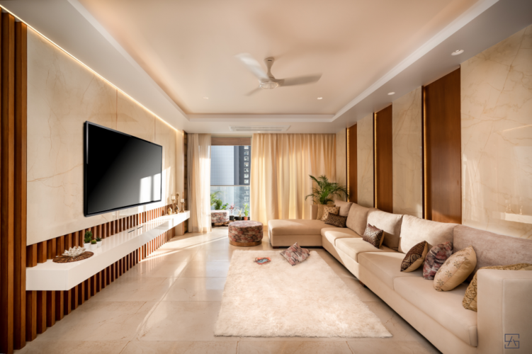 Contemporary Interior Design with a portion of Classic Finishes ...