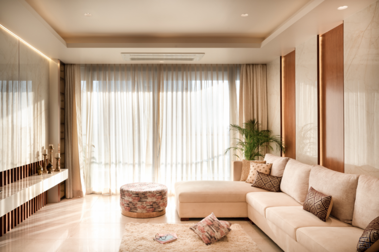 Contemporary Interior Design with a portion of Classic Finishes ...