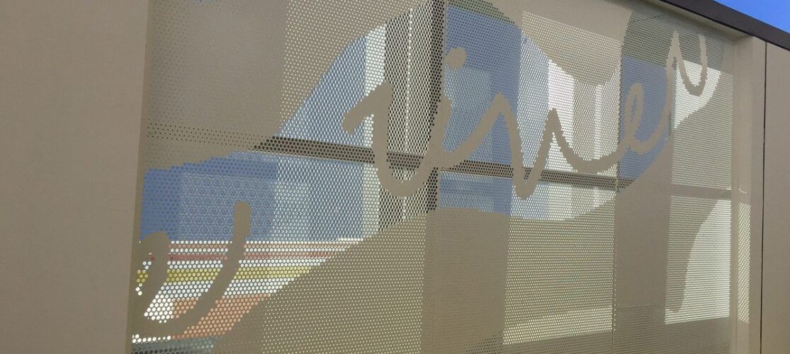 Modern Metal Structure: Perforated Metal Curtain Wall More Perfect ...