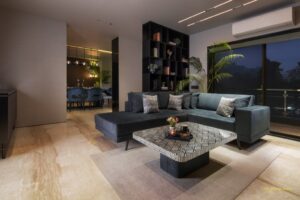 Charcoal Palette, Earthy Neutrals and Moody Décor Adorns Luxury Home ...