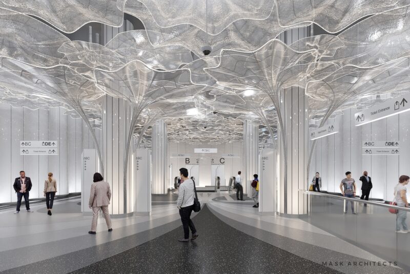 Iconic Ideation of Flower Clouds for Metro Station Design in China ...