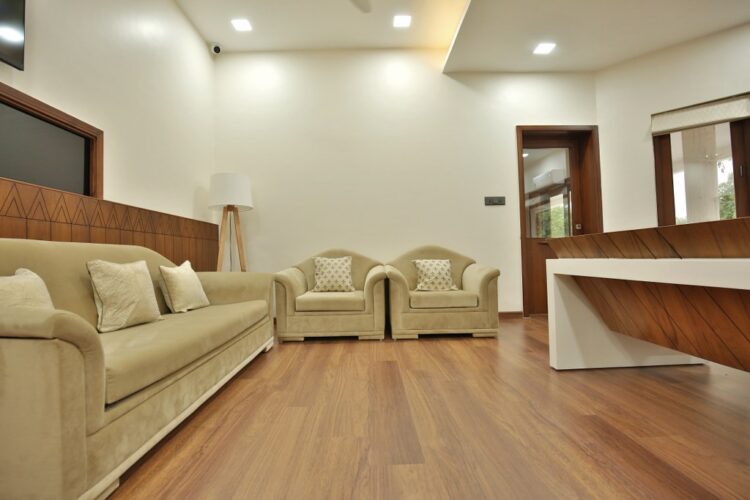 Workplace Exhibiting Modern Take on Transitional Office Design | V AND ...