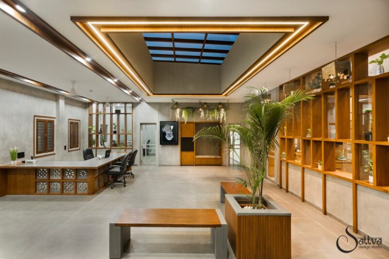 Palette of Minimalism and Simplicity Adorns this Office Design | Sattva ...