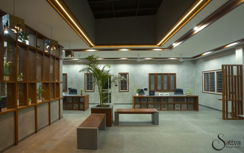 Palette of Minimalism and Simplicity Adorns this Office Design | Sattva ...