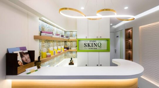 Display of Curves & Neutrals with this Contemporary Design of Skin ...