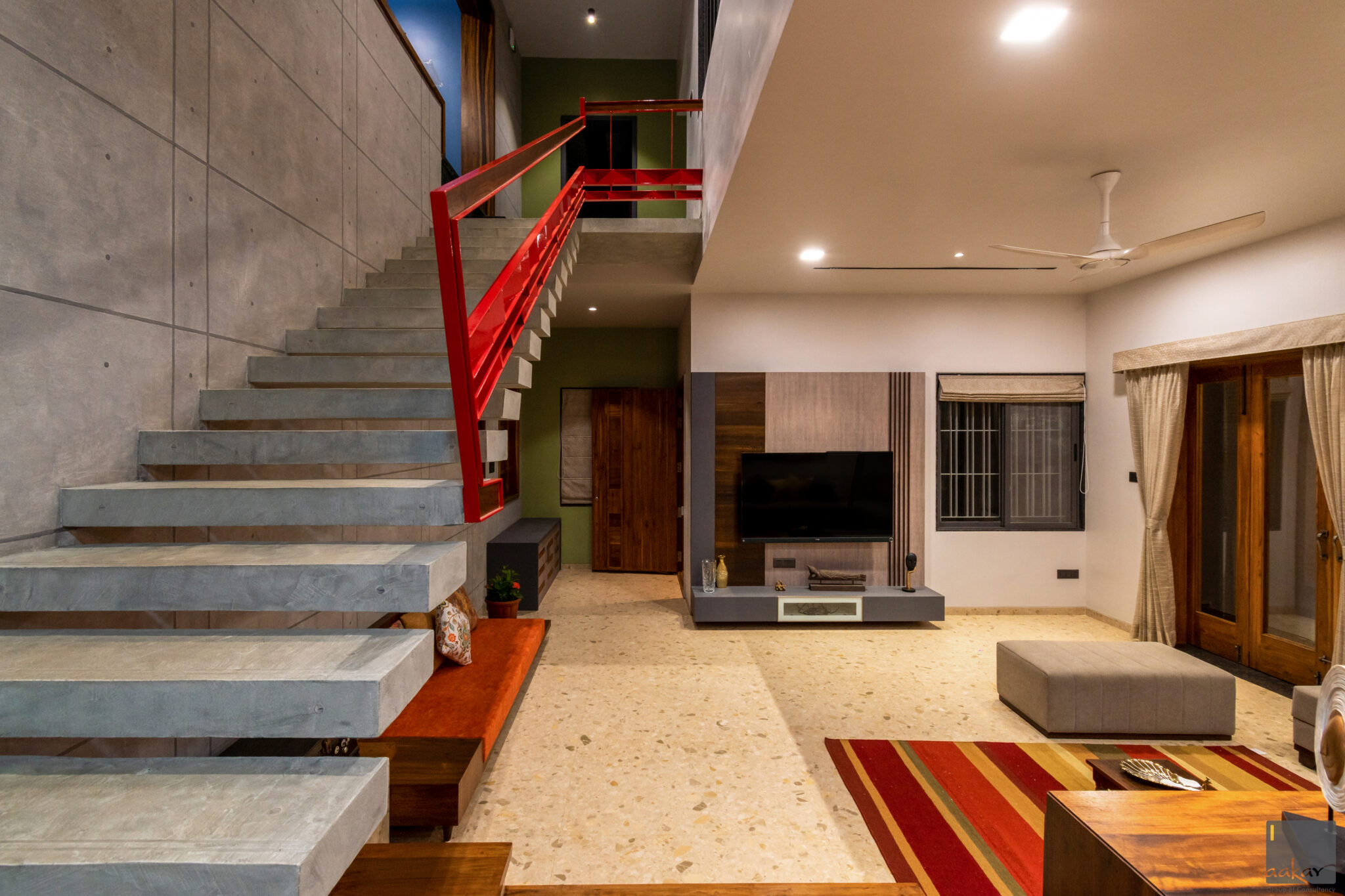 Contemporary Architecture Exhibiting Dramatic Sciagraphy | Aakar Group ...