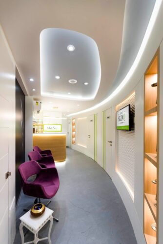 Display of Curves & Neutrals with this Contemporary Design of Skin ...