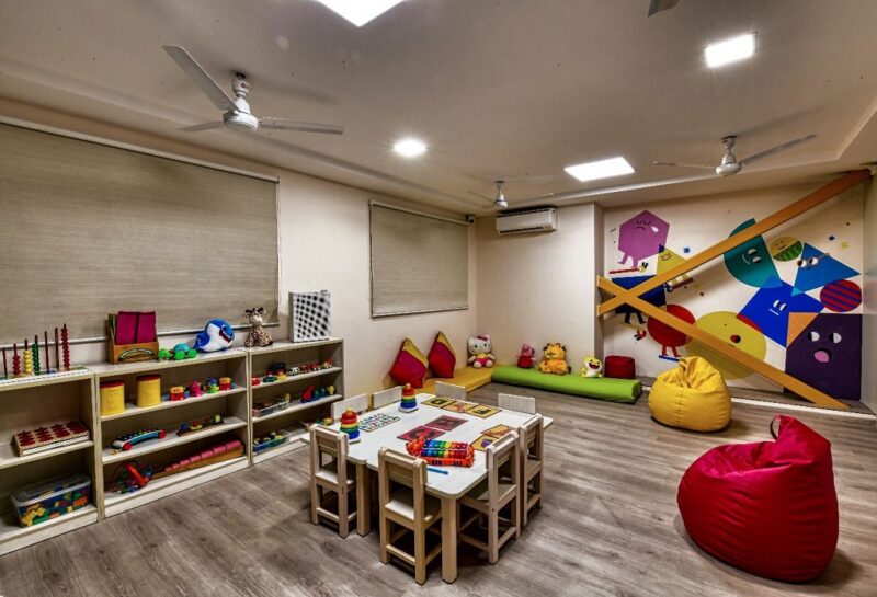 Lively Aura with Joyous Design Composition in this Play School Design ...