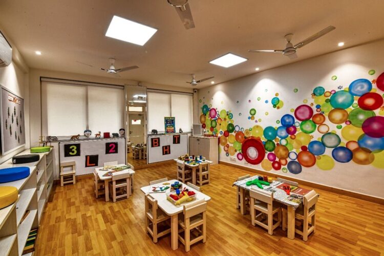 Lively Aura with Joyous Design Composition in this Play School Design ...