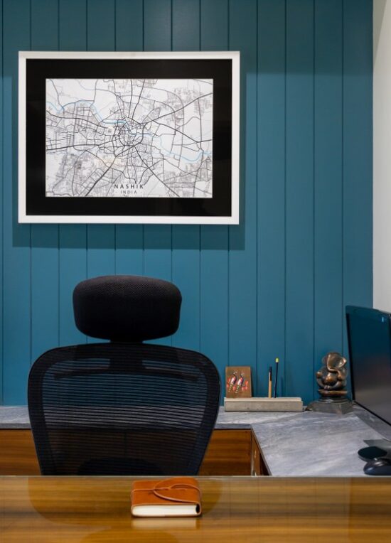 Concise Material Palette Punctuated by Striking Accessories for this ...