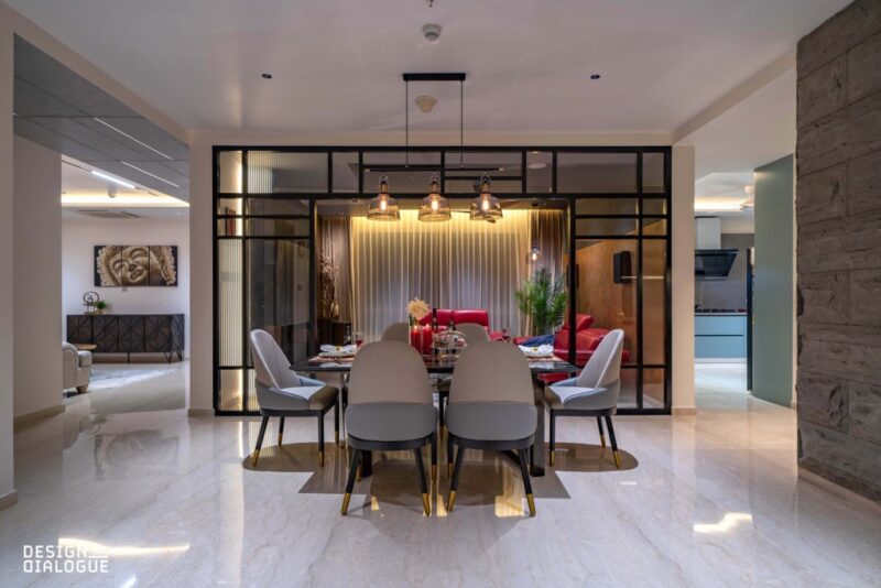 Rustic Textures and Asymmetric Elements compose this Luxury Interior ...