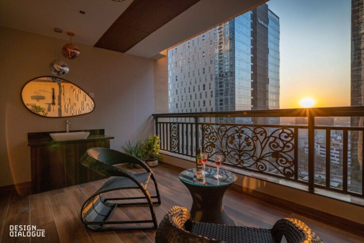 Rustic Textures and Asymmetric Elements compose this Luxury Interior ...