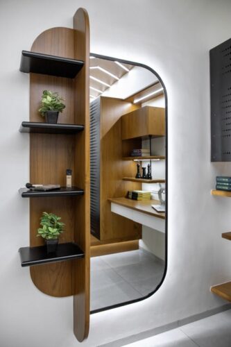 Bold Patterns, Whites and Greys adorn this Modern Design Abode | Robust ...