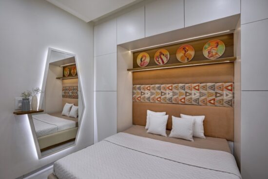 Bold Patterns, Whites and Greys adorn this Modern Design Abode | Robust ...