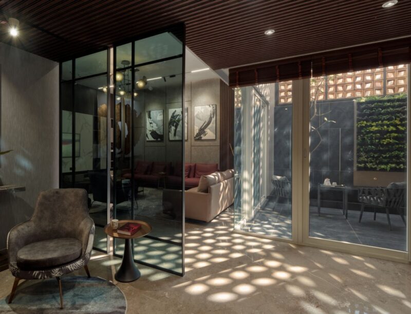 Luxury and Sophistication form the Core Elements of this Modern Design Home | 4th Axis Design ...