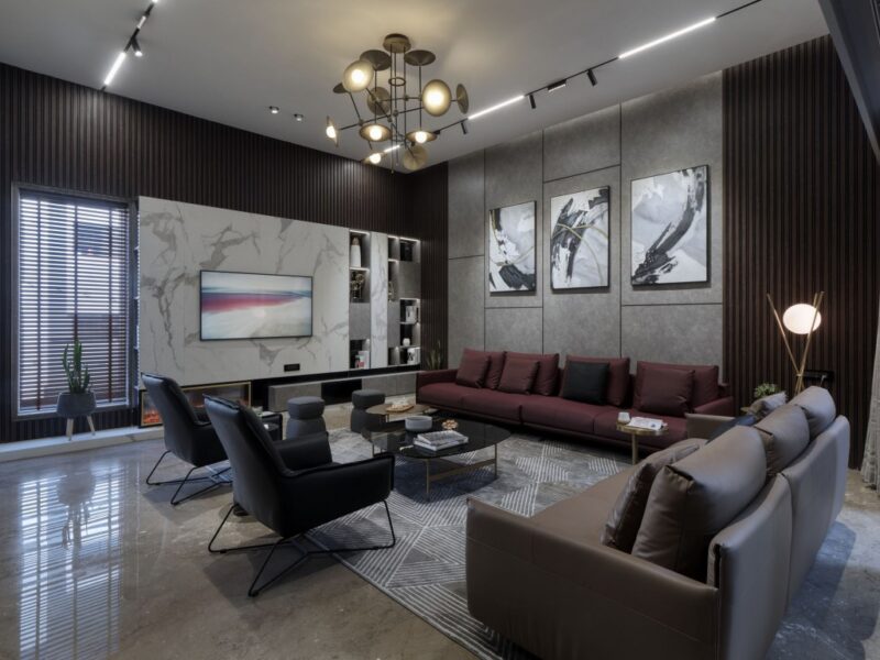 Luxury and Sophistication form the Core Elements of this Modern Design ...