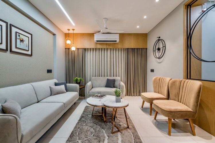 Dominance of Earthy Palette in This Minimally Designed Residence ...