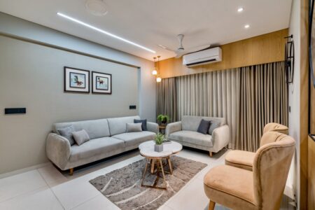 Dominance of Earthy Palette in This Minimally Designed Residence ...
