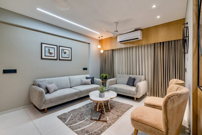 Dominance of Earthy Palette in This Minimally Designed Residence ...