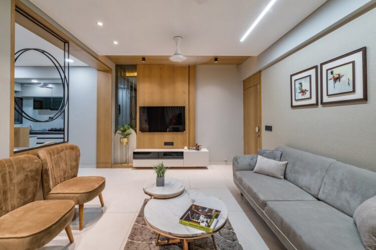 Dominance of Earthy Palette in This Minimally Designed Residence ...