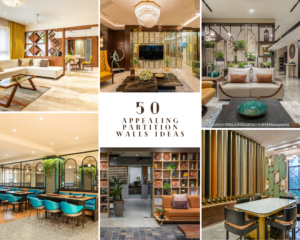 50 Appealing Partition Wall Ideas with Timeless Designs - The ...