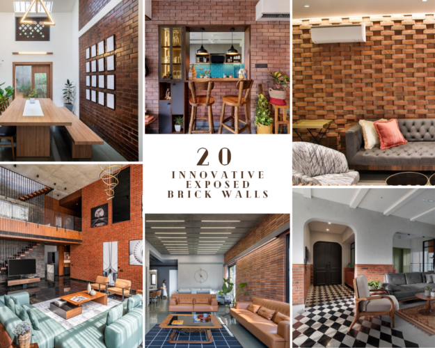 20 Innovative Exposed Brick Wall Ideas for building Timeless Spaces ...