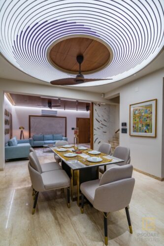 An Elegant Home that Weaves Emotions with Works of Art | P Square ...